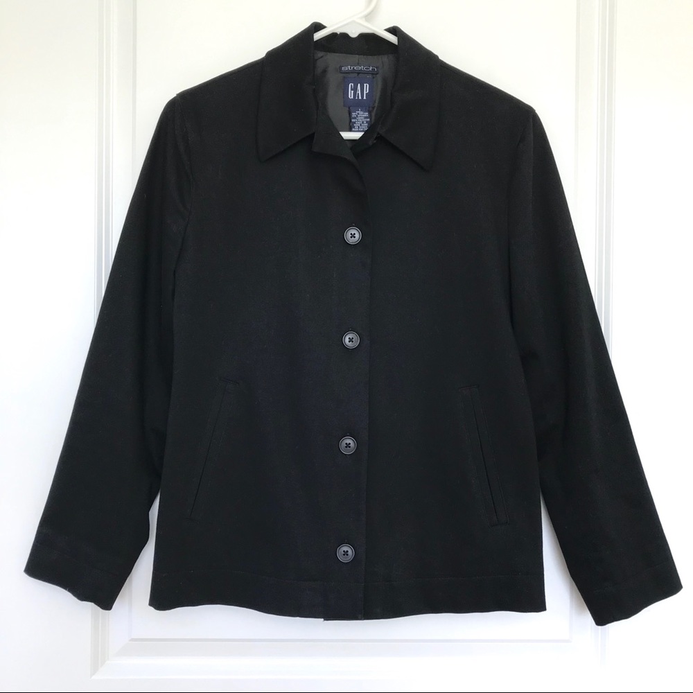 Vintage 2000's Gap Black Blazer - Gem
